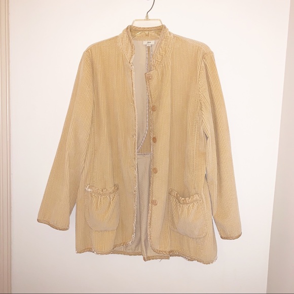 J. Jill | Jackets & Coats | J Jill Velvet Corduroy Military Conductor ...